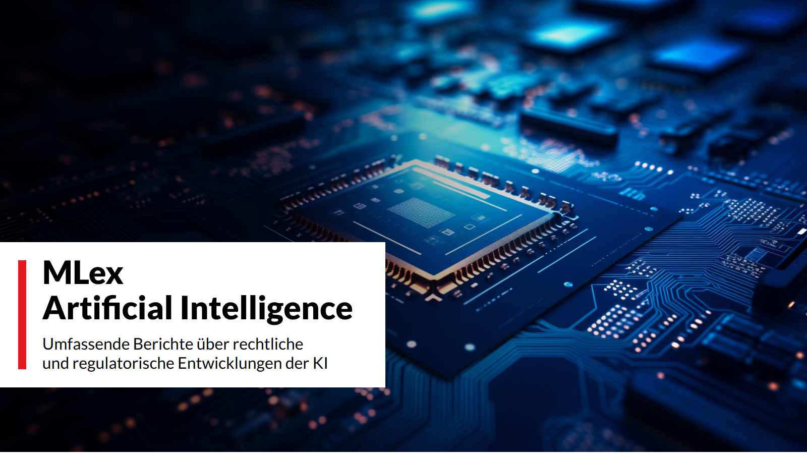 MLex Artificial Intelligence: Rechtliche und regulatorische ...