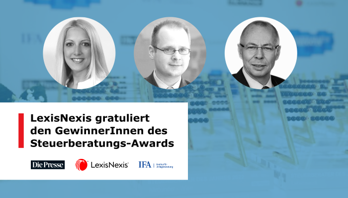 LexisNexis gratuliert den GewinnerInnen des SteuerberaterInnen Awards ...
